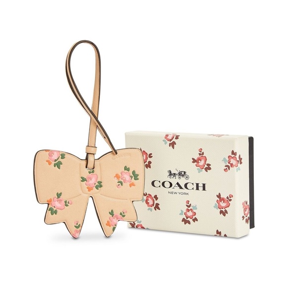 Coach | Accessories | Coach Boxed Printed Bow Ornament | Poshmark